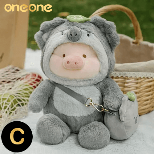 oneone玩玩::《爽抽樂》LULU豬 動物派對毛絨娃娃★無最後賞